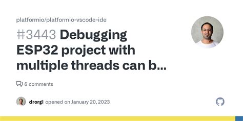 Debugging Esp32 Project With Multiple Threads Can Be Very Slow · Issue 3443 · Platformio