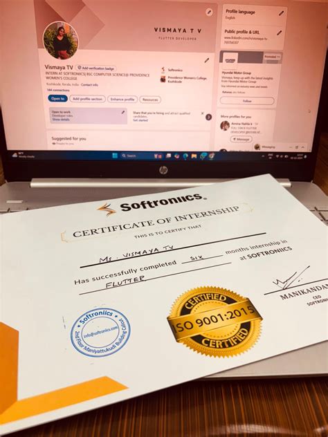 Vismaya Tv On Linkedin Flutterdev Linkedin Internship