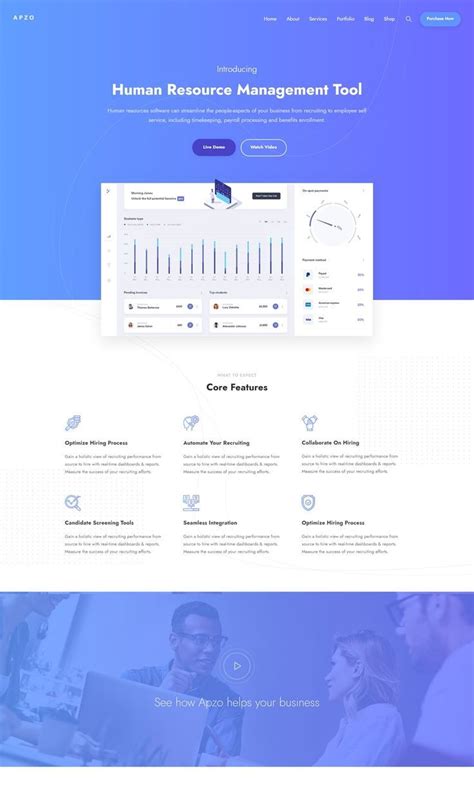 Software App Html Template Html Templates Software Templates