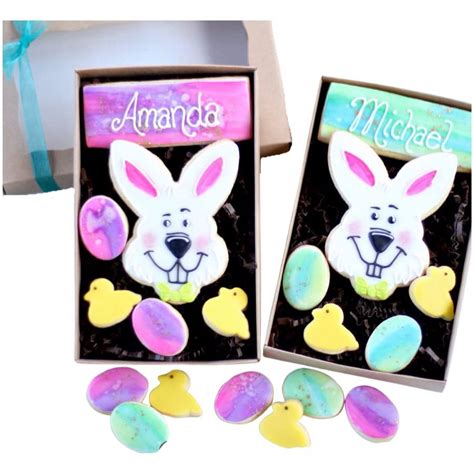 Dz Easter Bunny Cookie Boxed Set T Boxed Easter Treat