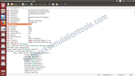 NS Projects With Source Code How To Run AODV In NS Tutorial Network Simulation Tools