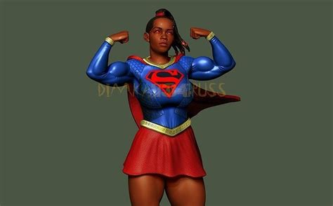 Muscular Superhero