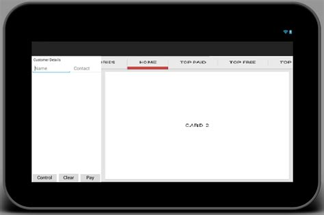 android horizontally scroll able tabs inside a fragment in an