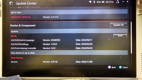 update not installing r rogally