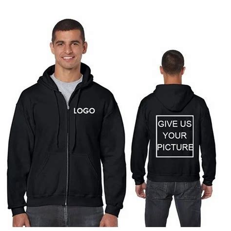 Black Polyester Logo Promotion Jacket Size Large At ₹ 349piece In