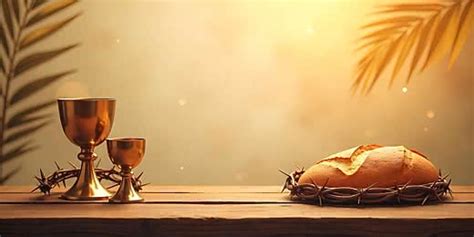 성찬식 빵 와인과 십자가 성찬식 빵 와인 배경 일러스트 및 사진 무료 다운로드 Pngtree