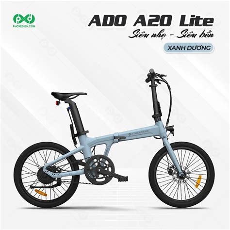 Xe đạp Trợ Lực điện Gấp Ado A20 Lite [hàng Order] Phố Xe Điện