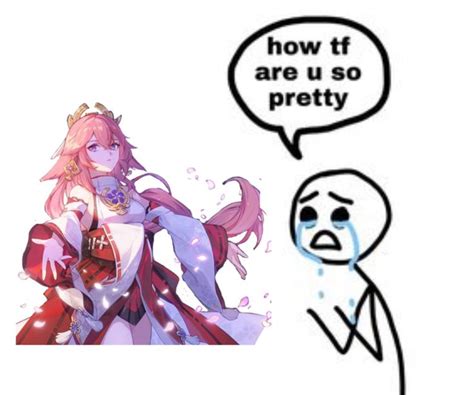 Loveeeee Miko Relatable Anime Art Anime