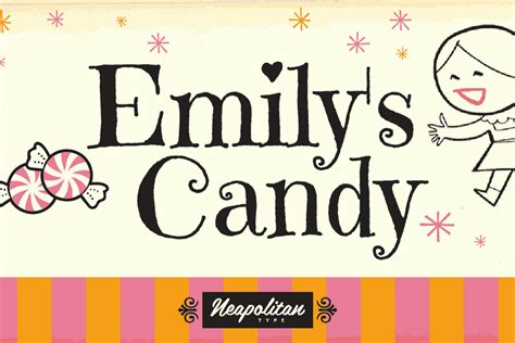 Emilys Candy Font Free Download Fontswan