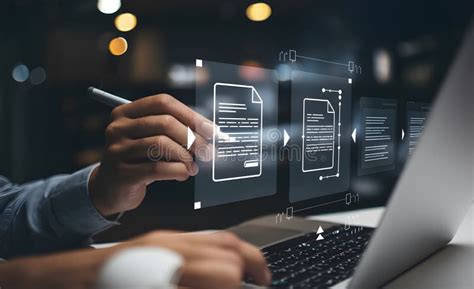 Digital Document Workflow Process Management System Technology Business
