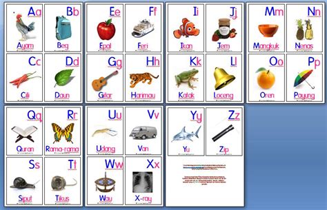 Flash Kad Kad Imbasan Abc Huruf Besar Dan Huruf Kecil I Cikgu