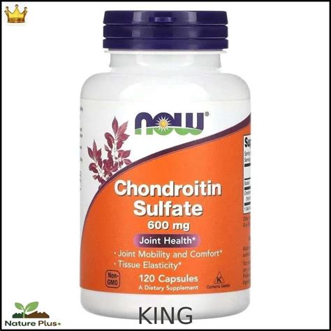 Foods Chondroitin Sulfate 600 мг 120 капсул King купить на Ozon по