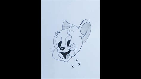 رسم توم وجيري كيف ترسم الفأر جيري بسهولة رسم سهل تعليم الرسم