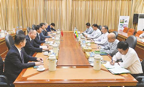 တရုတ်ပြည်သူ့သမ္မတနိုင်ငံ ယူနန်ပြည်နယ် ဒုတိယအုပ်ချုပ်ရေးမှူး ဦးဆောင်သော ကိုယ်စားလှယ်အဖွဲ့အား ပြည