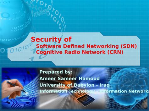 Pdf Security Of Software Defined Network Sdn And Cognitive Radio
