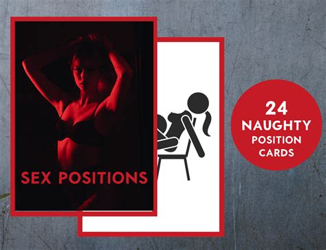 Sex Game Sex Position Cards Printable Sexy Card Game Etsy