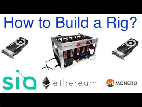 How To Build Your Own Mining Rig Step By Step YouTube