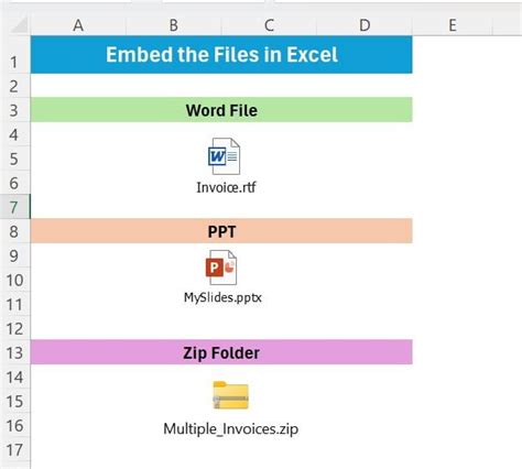 Excel Hacks Seamlessly Embed Files In Excel From Other Apps Pk An