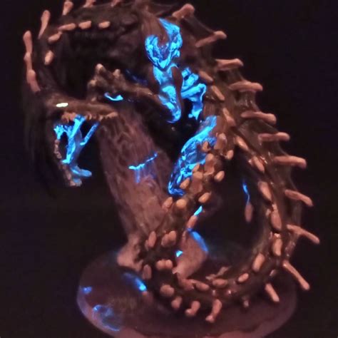 3d Print Of Hard To Kill Lizard Scp The Dandd Incursion Presupported