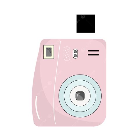 파스텔 인스턴트 카메라 벡터 일러스트 레이 션 아름다운 카메라 만화 디자인 미적 카메라 파스텔 카메라 Png 일러스트 및 벡터 에 대한 무료 다운로드 Pngtree