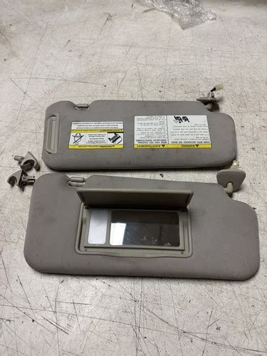 2008 Nissan Murano Sl V6 Sun Visors Pass And Driver Side Ebay