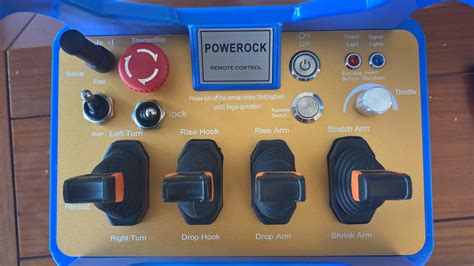 6 Function Remote Control For Crane Proportional Control