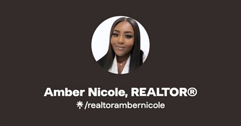 Amber Nicole Realtor® Instagram Linktree
