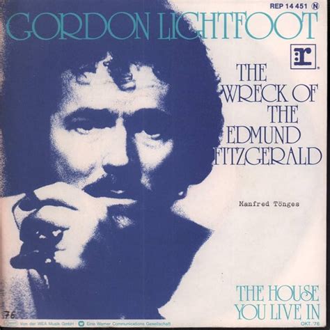 Gordon Lightfoot Wreck Of The Edmund Fitzgerald Classic Rock Pioneers