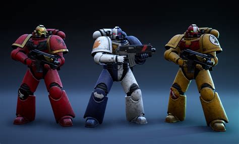 Stefano Bernardi Space Marine Ue5 Renders