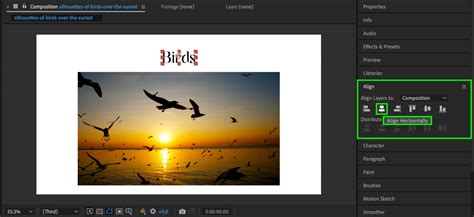 How To Align Layers In After Effects Aejuice