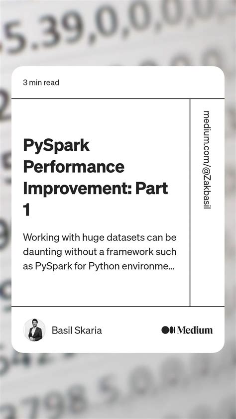 Spark Bigdata Performance Basil Skaria