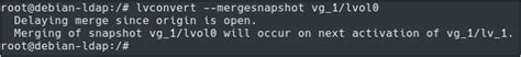 Lvm Snapshots Backup And Restore On Linux Junos Notes