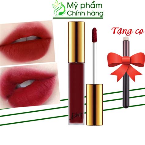 Son Bbia 15 Edge Boss Đỏ Mận Son Kem Lì Bbia Last Velvet Lip Tint 5g