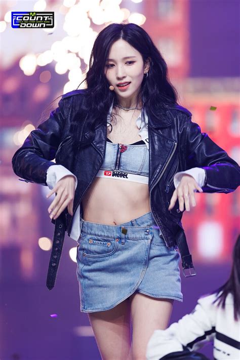 230316 Twice Mina Set Me Free At M Countdown Kpopping