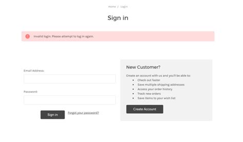 Bigcommerce Customer Login Api Single Sign On Invalid Login Issue
