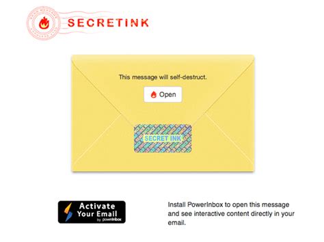 Secretink Send Emails That Automatically Self Destructs When Read