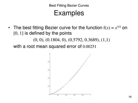 Ppt Best Fitting Bezier Curves For Graphs Of Functions Powerpoint Presentation Id5387500