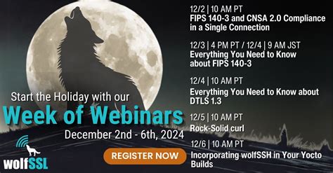 Wolfssl On Linkedin Fips Cnsa Dtls Curl Yocto