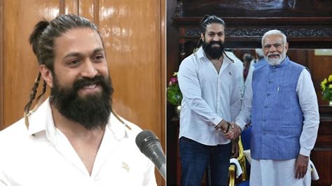 Yash Meets Modi ‘ಚಿತ್ರರಂಗದ ಬಗೆಗಿನ ಸಣ್ಣ ವಿಚಾರಗಳನ್ನೂ ಮೋದಿ