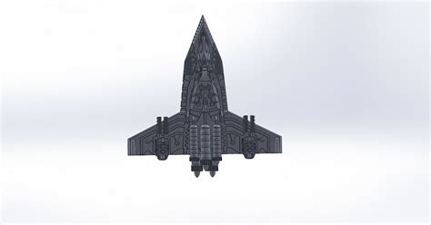 Interplanetary Spaceship Free 3d Model Cgtrader