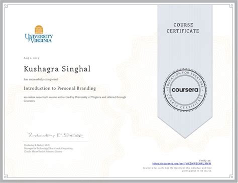 Course Completion Certificate Kushagra Singhal