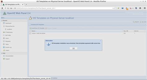Openvz Web Panel Managing Openvz Containers Graphically Unixmen