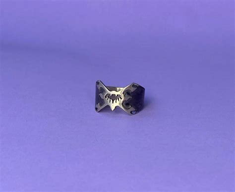 A Pyke Ult Inspired Ring That I Made Silver Oxide Rpykemains