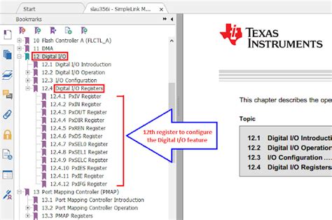 Digital Input Output Io Of Msp432p401r Microcontroller Robotics University