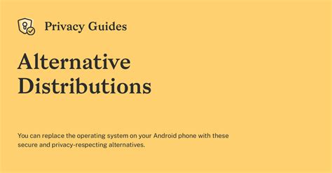 The Best Android Operating Systems Privacy Guides