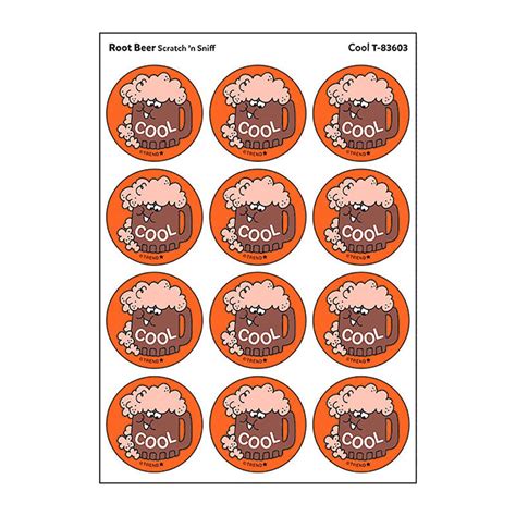 Coolroot Beer Scented Stickers Pack Of 24 T 83603 Trend