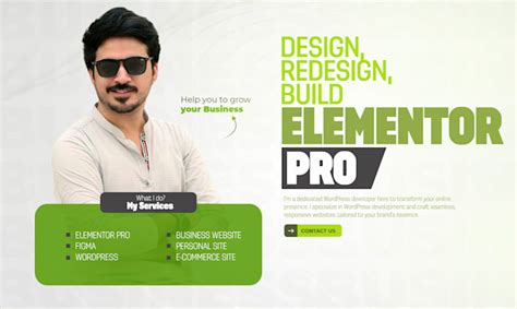 develop modern wordpress website using elementor pro by zeezaan fiverr