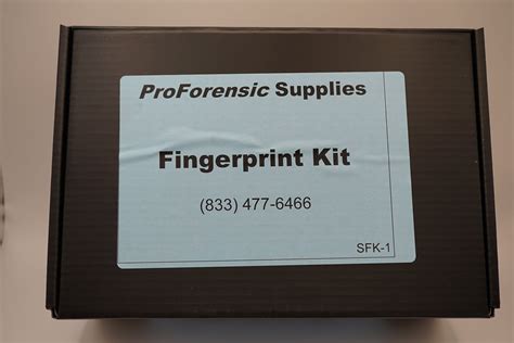 Basic Fingerprint Kit Pro Forensic Supplies