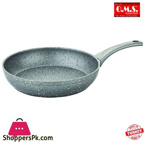 Oms Frypan Granite Coating On Aluminum Non Stick Fry Pan Turkey Made 28cm In Pakistan