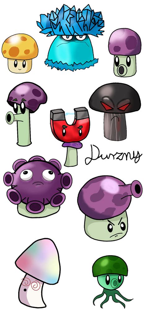 Pvz Mushrooms List Create A Pvz 2 Mushrooms Tier List Tzxptr